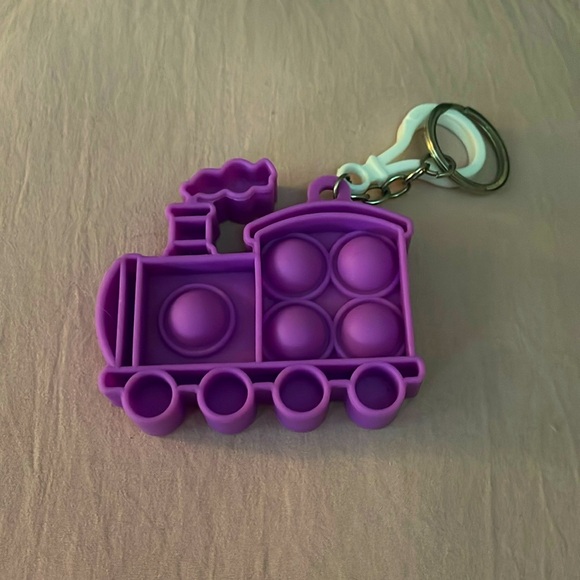 Toys | Train Keychain Popit | Poshmark